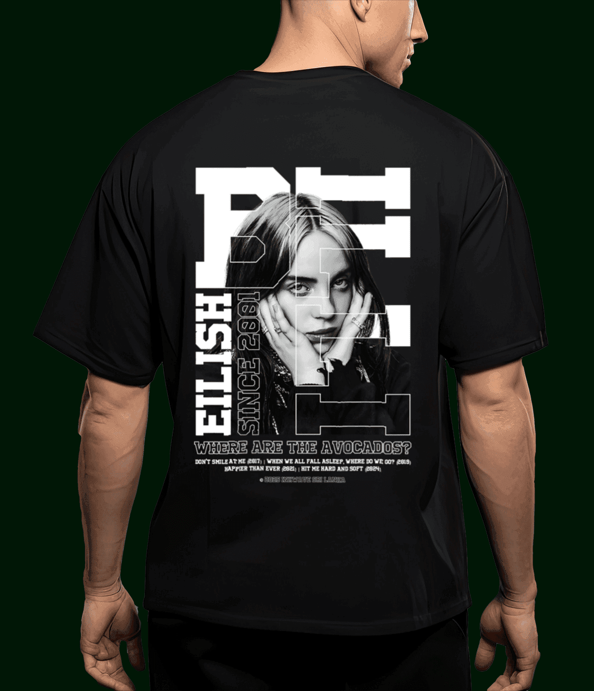 Billie Eilish Graphic T-Shirt | Trendy Streetwear Tee for Fans - InkWave